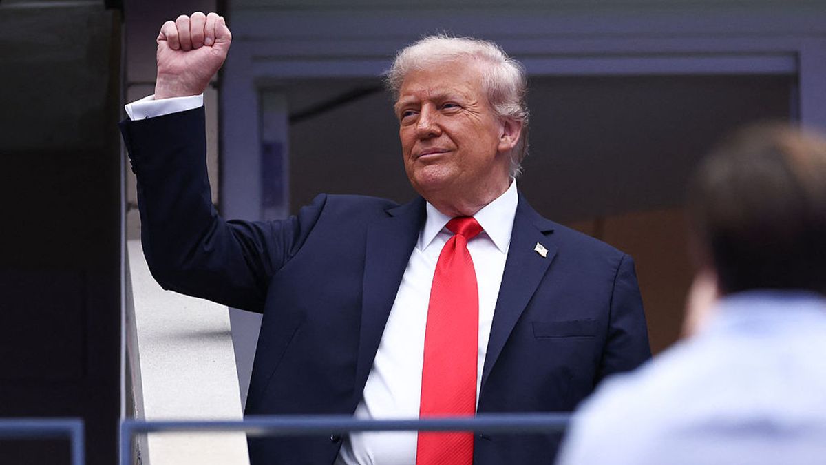 Trump dukket opp – US Open-finalen ble utsatt: – Ingen god situasjon ...