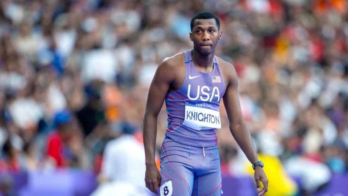 Dopage - Erriyon Knighton, sprinteur américain de 21 ans, 4e du 200m ...