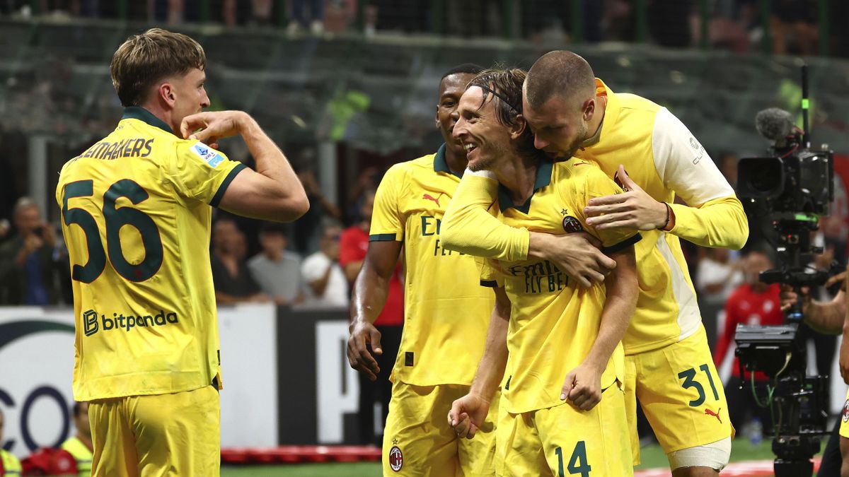 Milan-Bologna 1-0: Modric illumina San Siro col gol decisivo, i ...