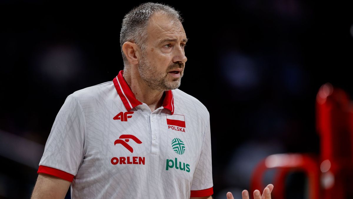 Trener Nikola Grbić po meczu Polska - Włochy w 1/2 finału. Mistrzostwa ...
