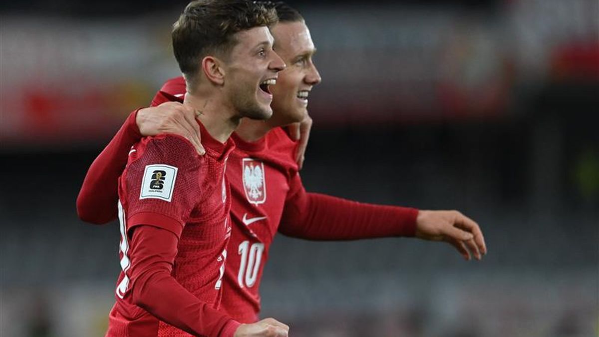 Michał Skóraś po meczu Litwa - Polska. Eliminacje mistrzostw świata ...