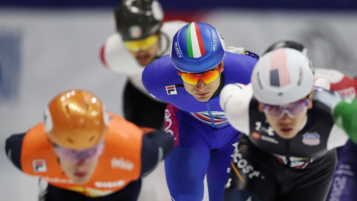 Pietro Sighel incanta Montreal! Vittoria di classe nei 1000 m, è il suo primo successo nel World ...