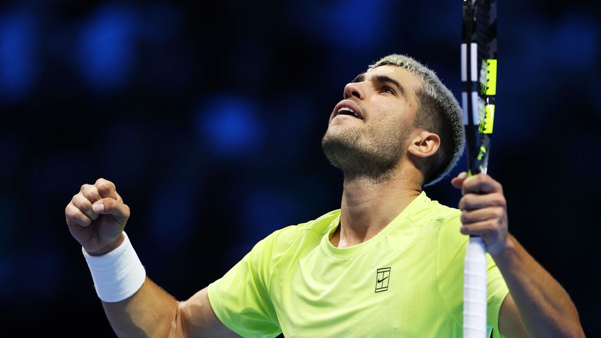 Carlos Alcaraz-Taylor Fritz - ATP Finals - Round Robin - Resultado ...