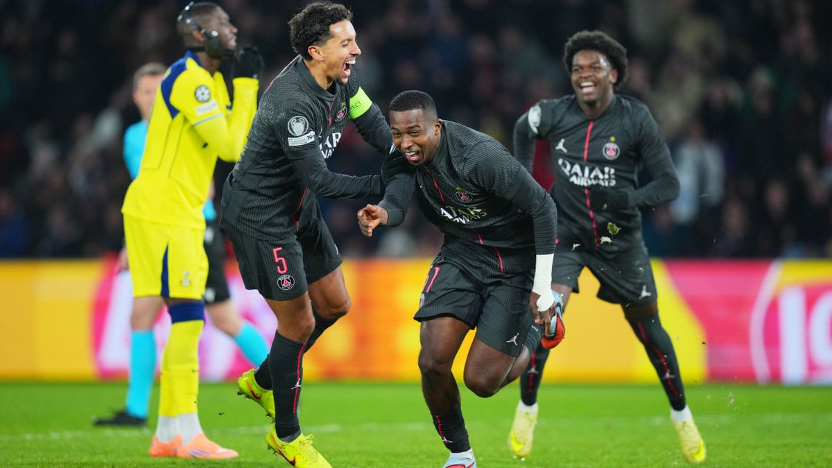 Ligue des champions | Paris - Tottenham -Les notes du PSG : Vitinha est ...