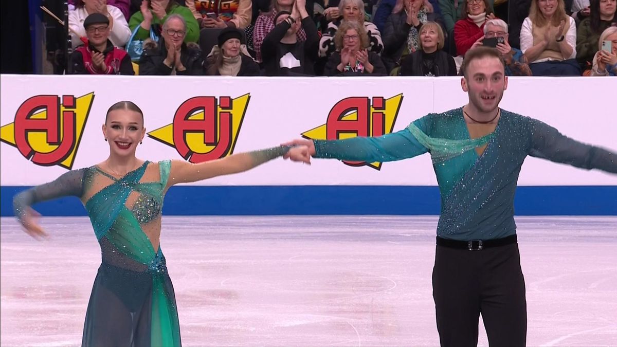 Eistänzer Charise Matthaei und Max Liebers im Kürfinale - Niina ...