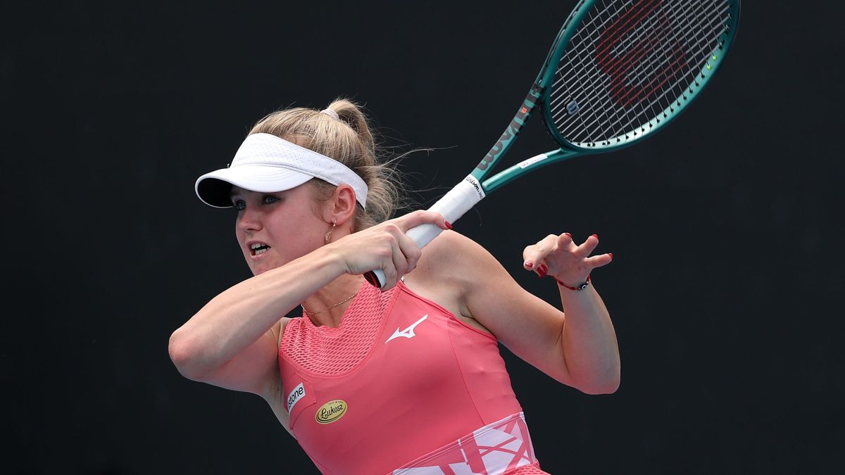 Linda Klimovicova zagra z Eliną Switoliną w 2. rundzie Australian Open ...