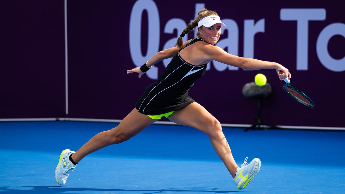 Magdalena Fręch odpadła w drugiej rundzie turnieju WTA 1000 w Dosze ...