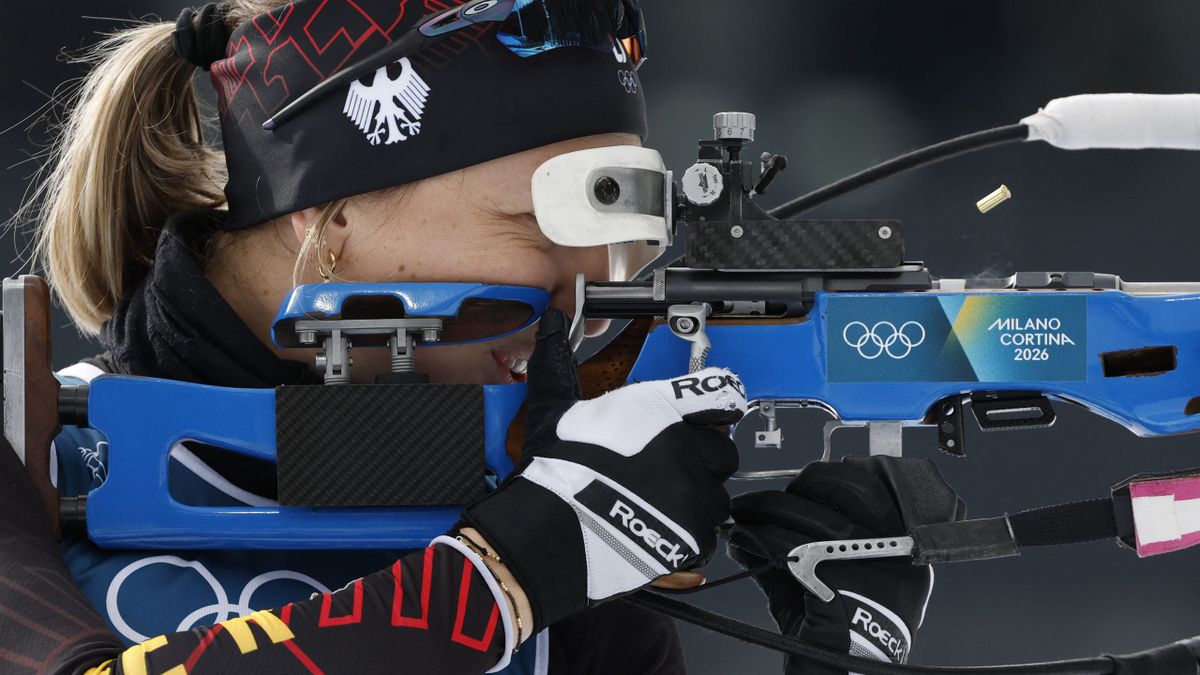 Olympia 2026 - Biathlon: Ingrid Landmark Tandrevold kontert Ole Einar ...