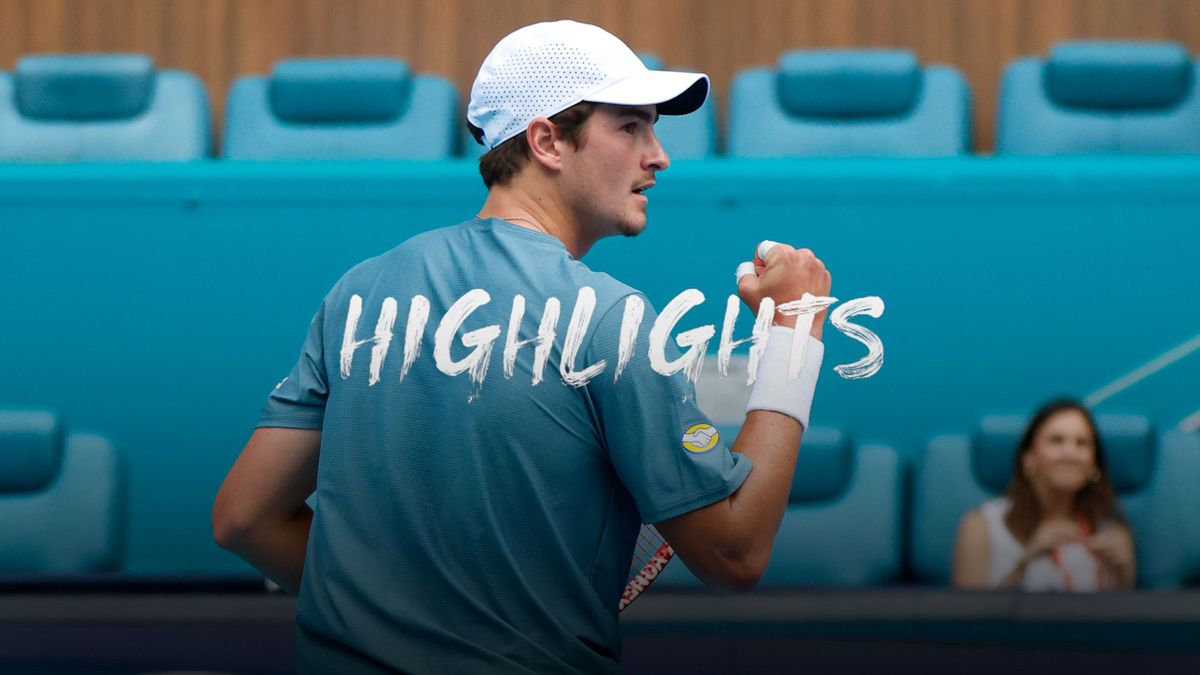 Masters Miami | 1er tour | Terence Atmane domine Daniel Altmaier ...
