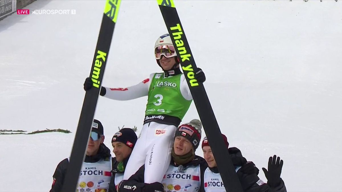 Kamil Stoch w Eurosporcie po ostatnim konkursie Pucharu Świata w ...