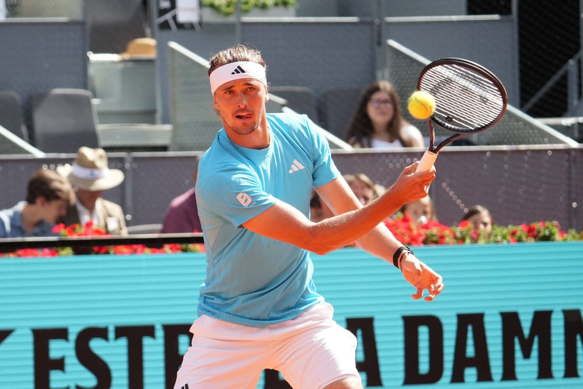 ATP Masters Madrid - Alexander Zverev verdaut gegen Mariano Navone ...