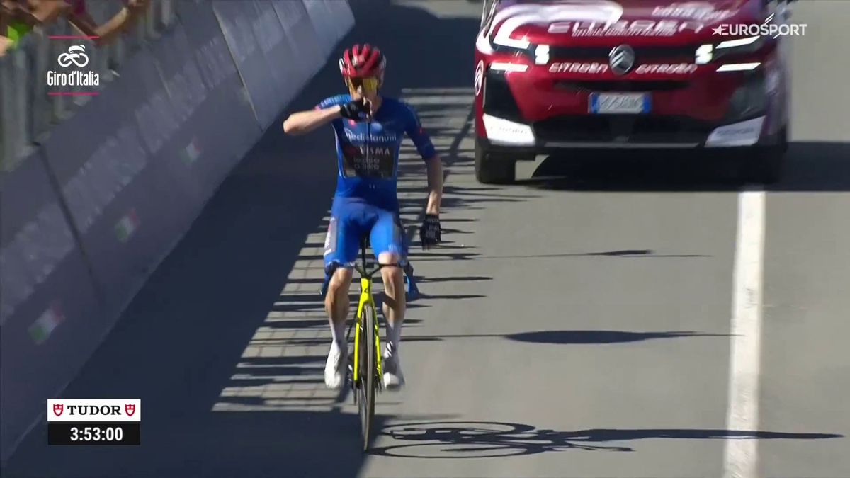 Tour d'Italie 2026 - Vingegaard remet le couvert et s'empare du maillot ...