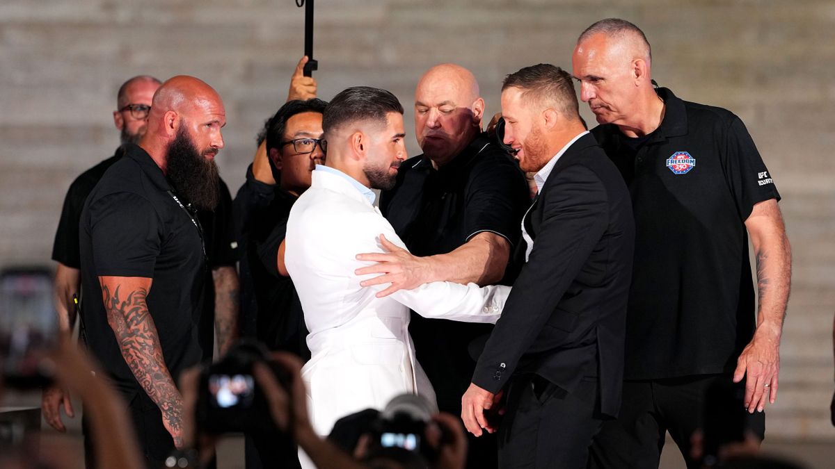 Confirmado el evento estelar del UFC Freedom 250: Topuria y Gaethje ...