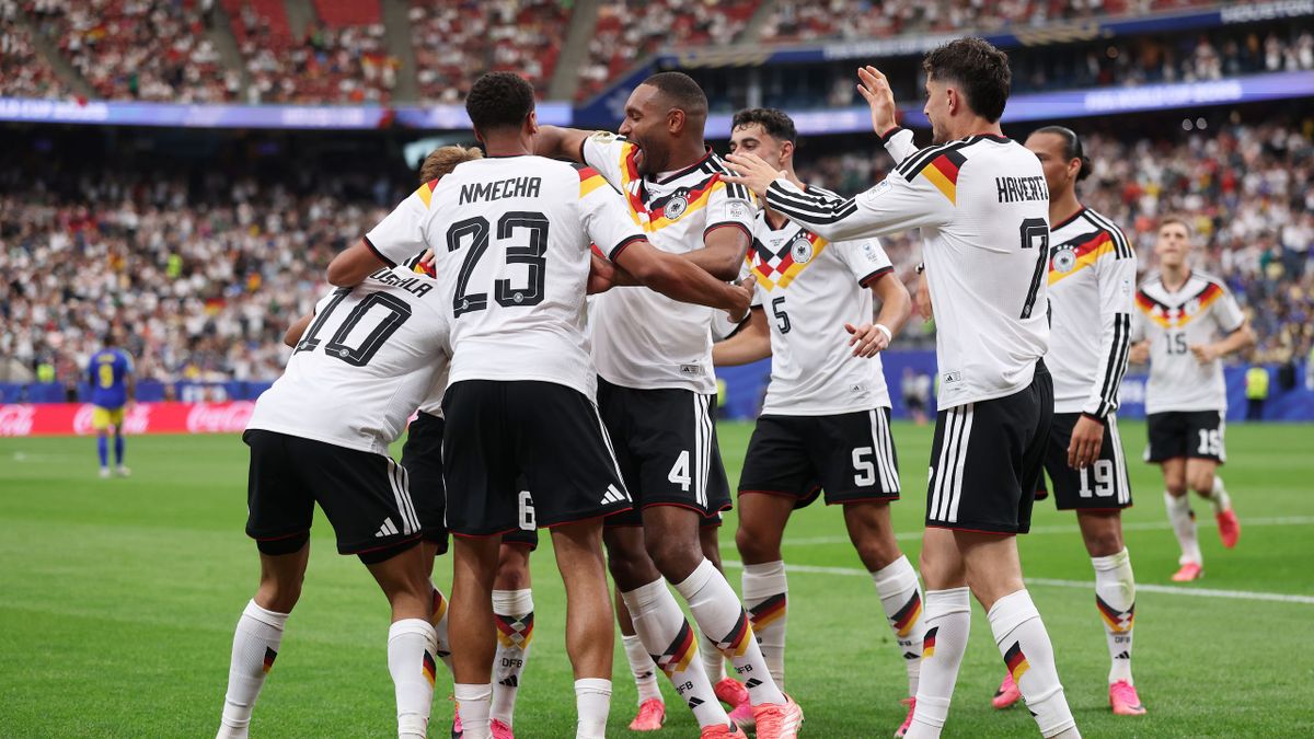 Non basta il primo storico gol a Curaçao: la Germania dilaga e s'impone ...