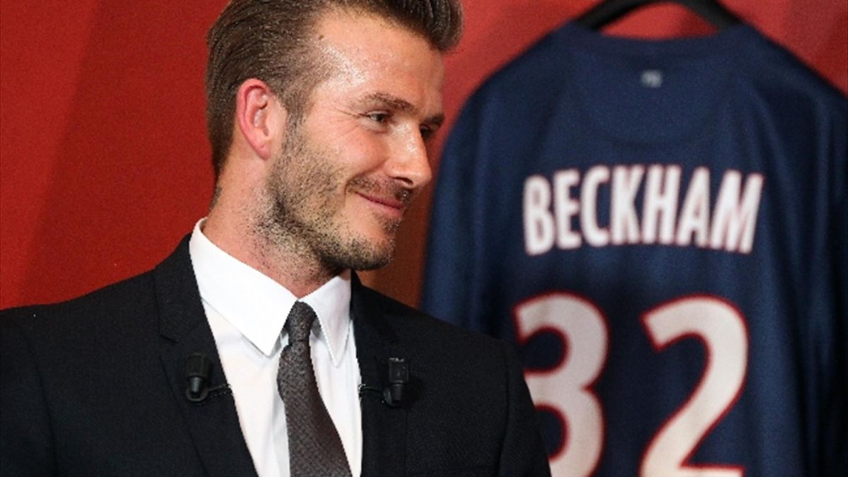 Beckham au PSG : ce que le milieu du foot en pense - Eurosport