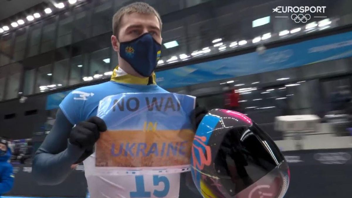Olympia 2022: Ukrainischer Skeletoni Vladyslav Heraskevych setzt ...