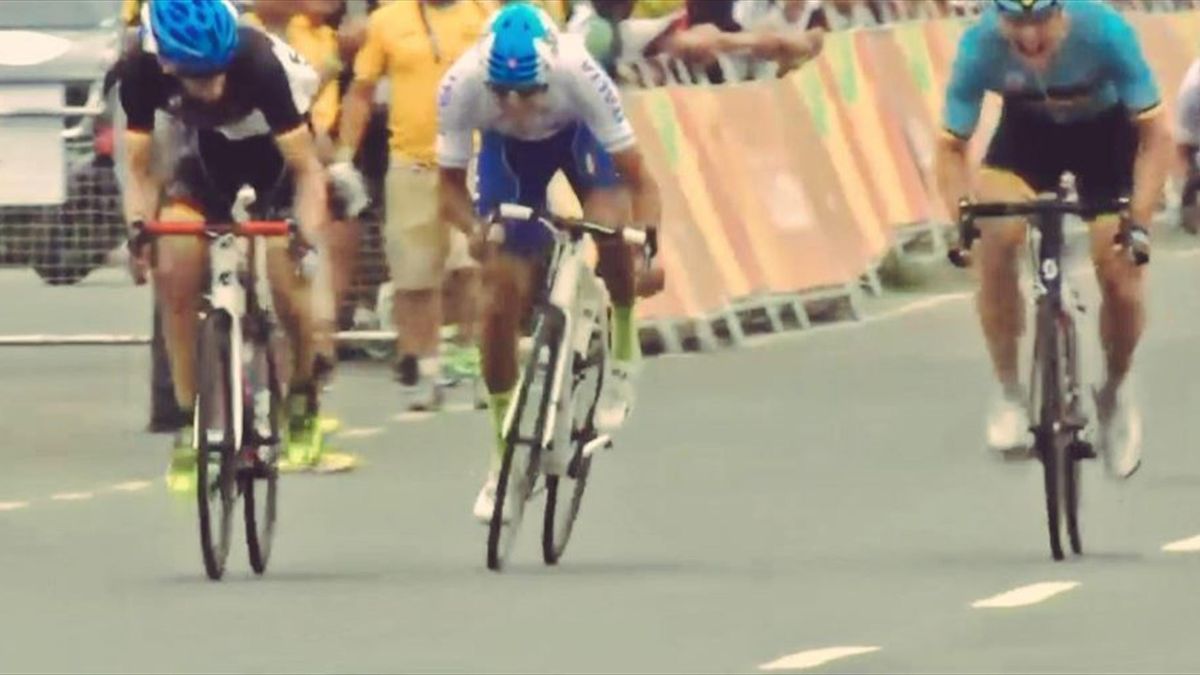 Fabio Anobile, bronzo allo sprint nella prova in linea c1-2-3 - Eurosport