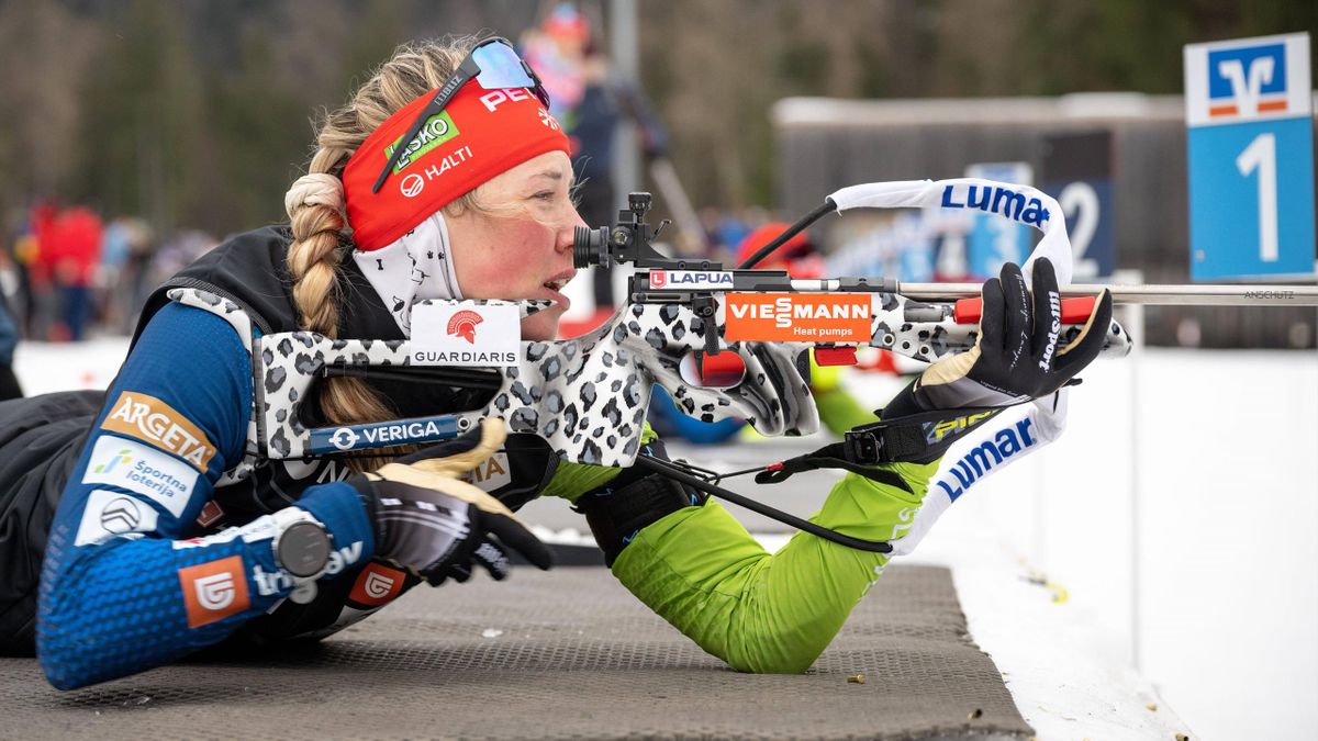Biathlon-Shootingstar Anamarija Lampic wird trotz zehn Schießfehler ...