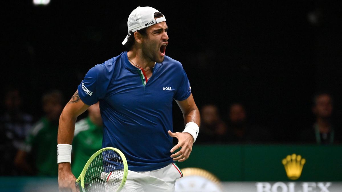 Coppa Davis, Matteo Berrettini rimonta e azzanna Coric: l'Italia stende ...