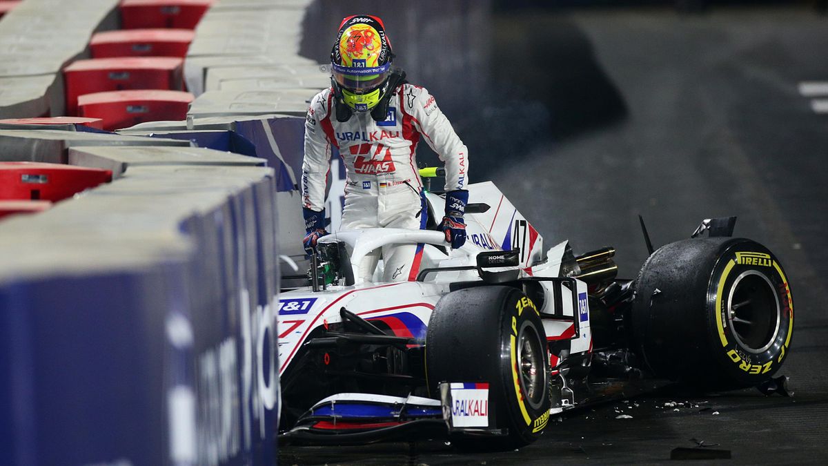 Mick Schumacher ist Crash-König 2021 - Haas-Pilot führt unrühmliches ...