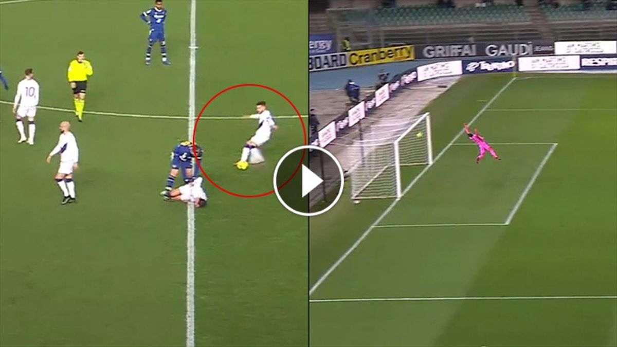 Serie A - Biraghi segna da centrocampo contro il Verona: il video del ...