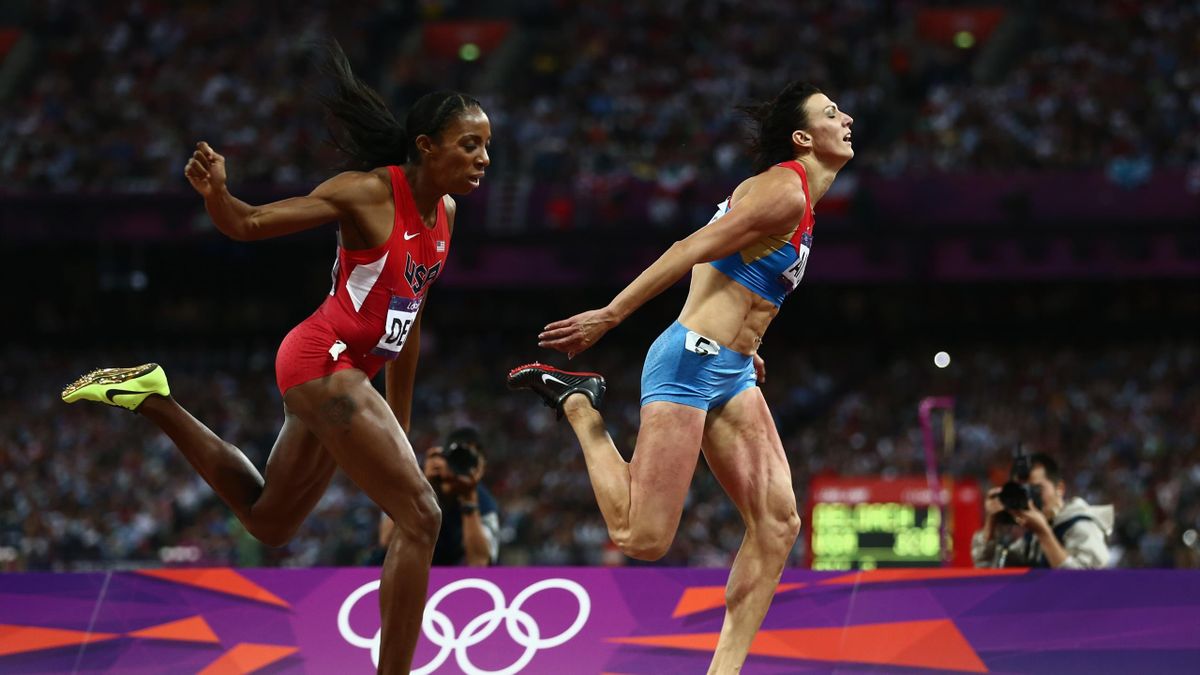 Olympia 2012 - Lashinda Demus nach zehn Jahren zur Olympiasiegerin ...