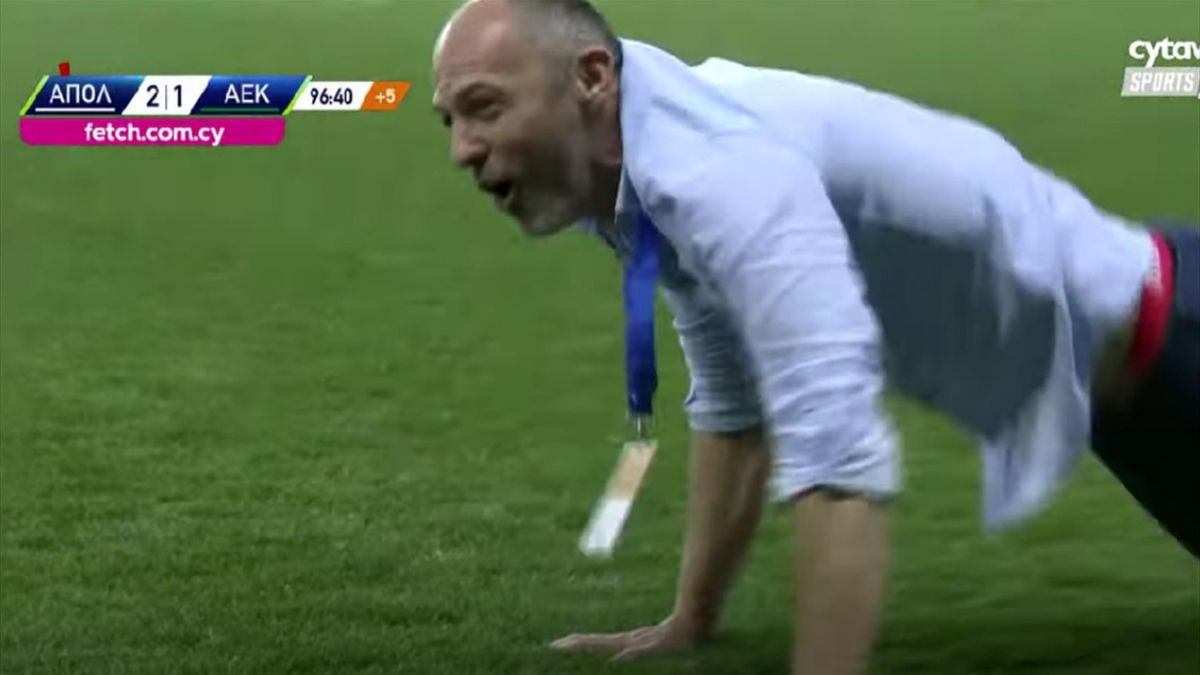 VIDEO | Bogdan Andone s-a descătușat după ce a calificat-o pe Apollon ...