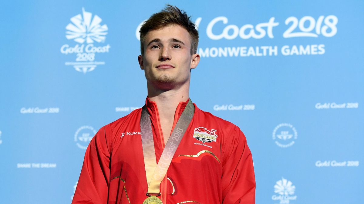 England's Jack Laugher doubles up with 3m springboard gold - Eurosport