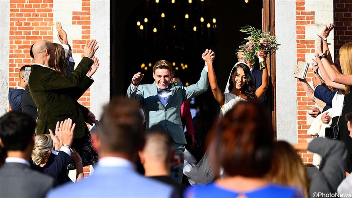 Remco Evenepoel se casa en Bélgica con su prometida Oumi Rayane: el ...