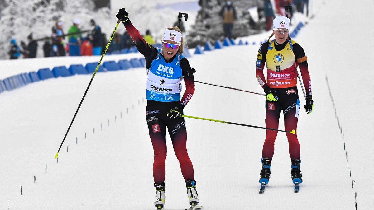 Biathlon, Eckhoff si prende l'inseguimento, grandissima rimonta di ...