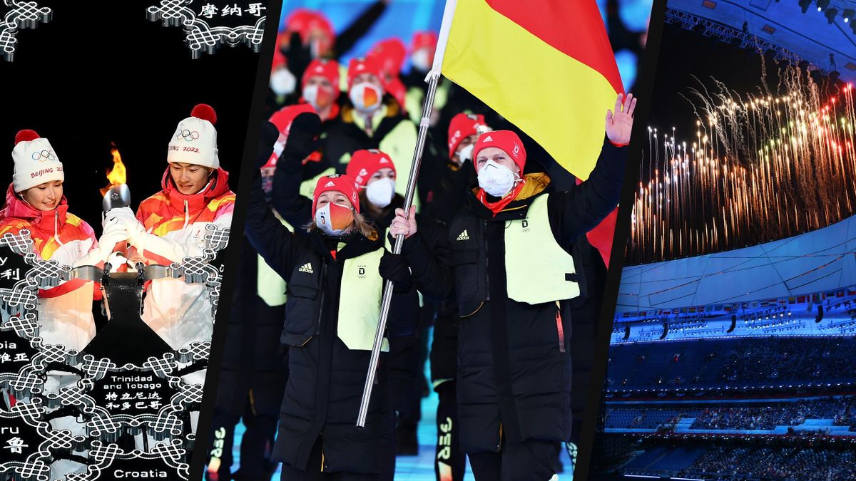 Olympische Winterspiele 2022 in Peking offiziell eröffnet - Pechstein ...