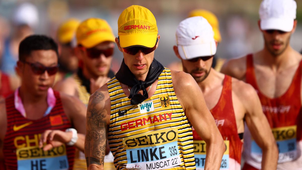 WM in Eugene: Christopher Linke gibt über 20 Kilometer auf, Japaner ...