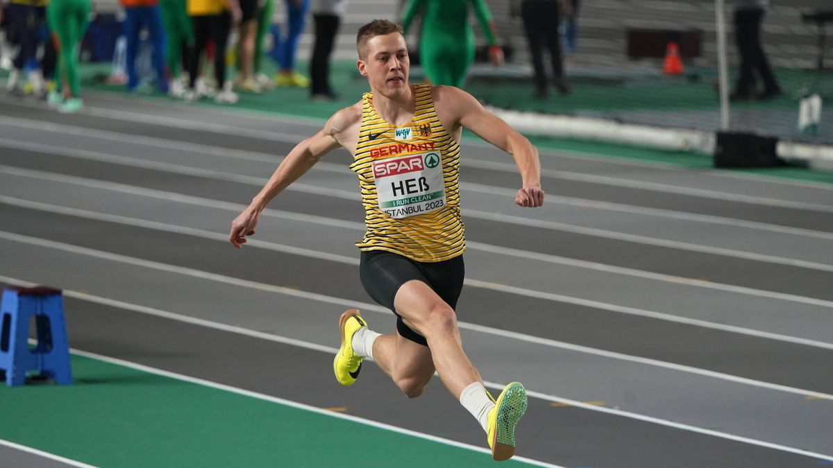 Hallen-EM: Max Heß setzt Bronze-Serie im Dreisprung fort - Sara Gambetta erobert Silbermedaille ...