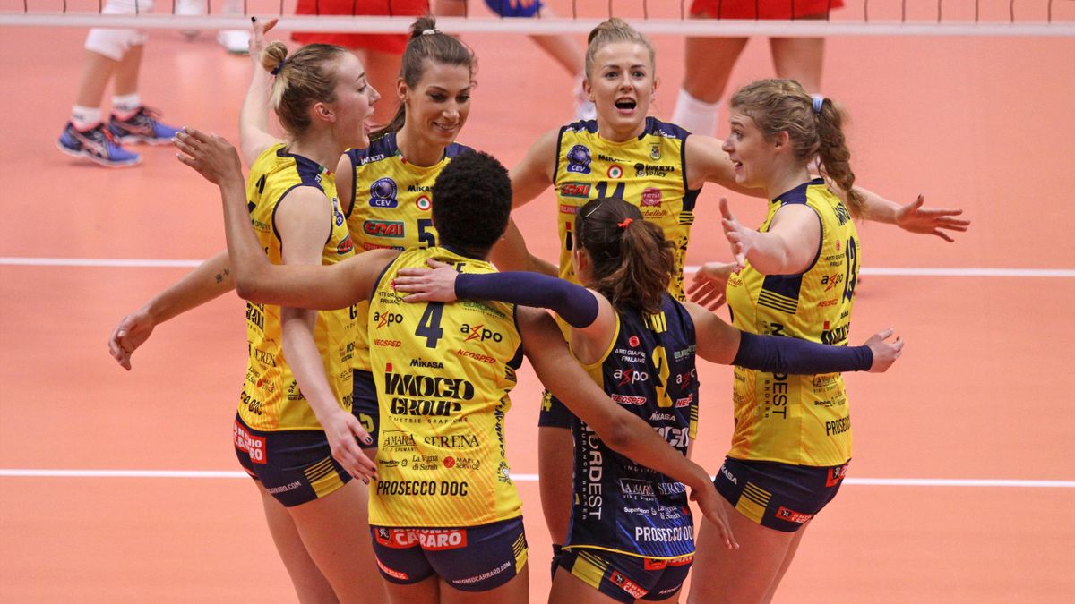 Tutto facile per l'Imoco Volley Conegliano, Agel Prostejov battuto in ...