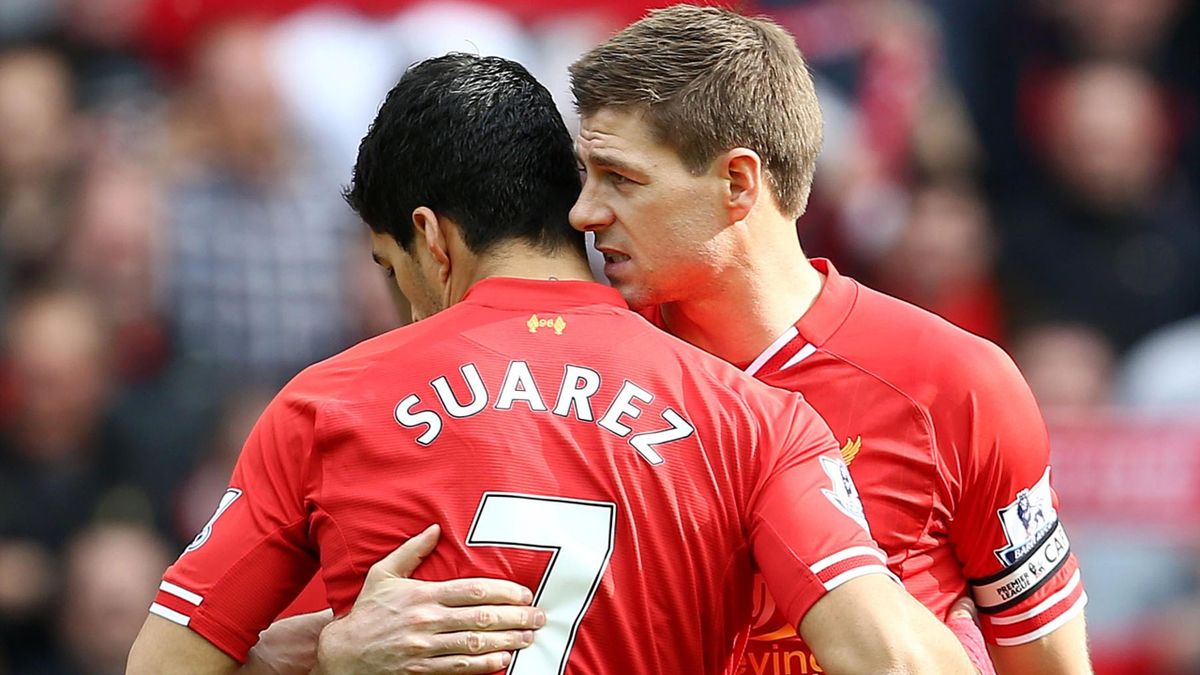 Gerrard'dan Suarez'e: Barcelona çok şanslı, seni çok özledik - Eurosport