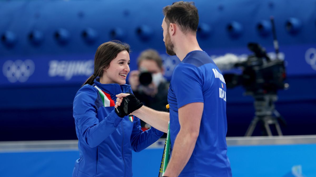 Olympia 2022: Italiens Curler haben sich frühzeitig den Halbfinaleinzug ...