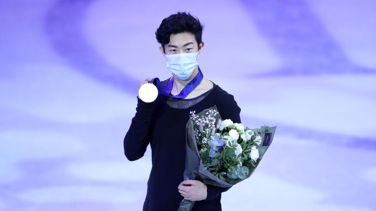 Brutálisan jó kűrt futott és lett háromszoros világbajnok Nathan Chen ...