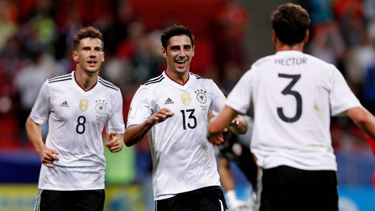Confed Cup: Lars Stindl sichert Deutschland einen Punkt gegen Chile ...