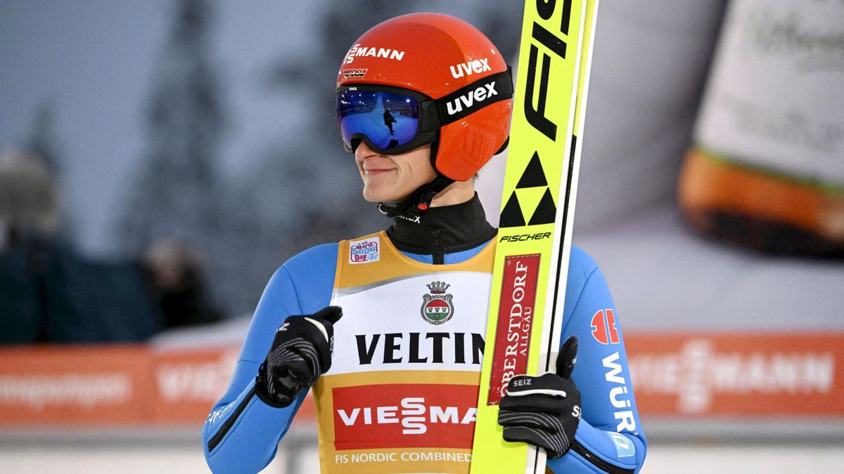 Nordische Kombination in Ruka: Julian Schmid verteidigt Gesamtführung ...