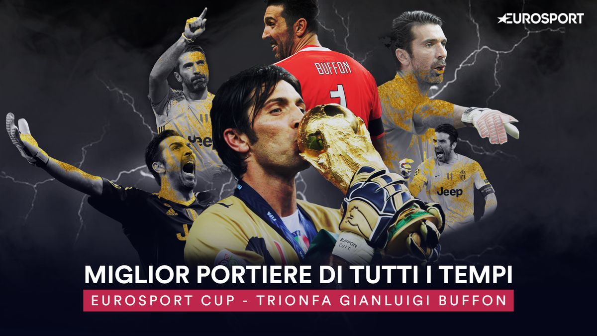 Eurosport Cup, trionfa Gianluigi Buffon: è il miglior portiere di tutti ...