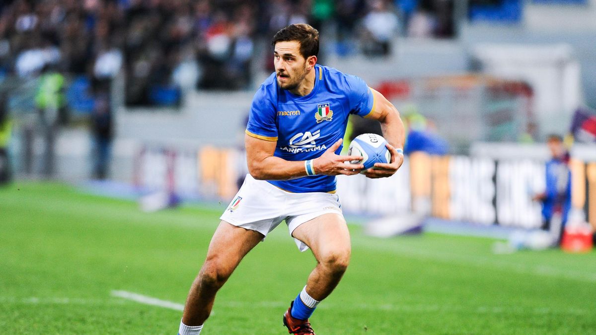 Le groupe de l'Italie qui affrontera le XV de France - Eurosport