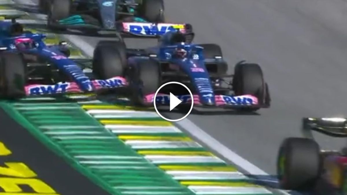 Alonso penalizzato e retrocesso in griglia di partenza dopo il contatto con Ocon: cosa è ...