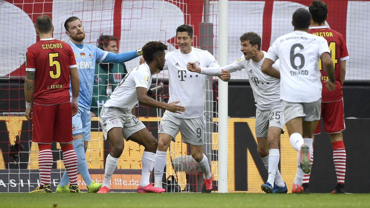 Bundesliga : Kingsley Coman marque, le Bayern s'impose facilement à ...