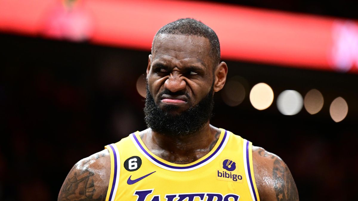 LeBron James (Lakers), auteur de 47 points face aux Hawks : "Marquer 30 ...