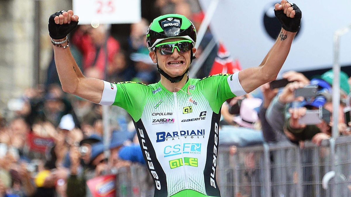 Jungels conquista la maglia en la victoria de Ciccone en el primer gran ...