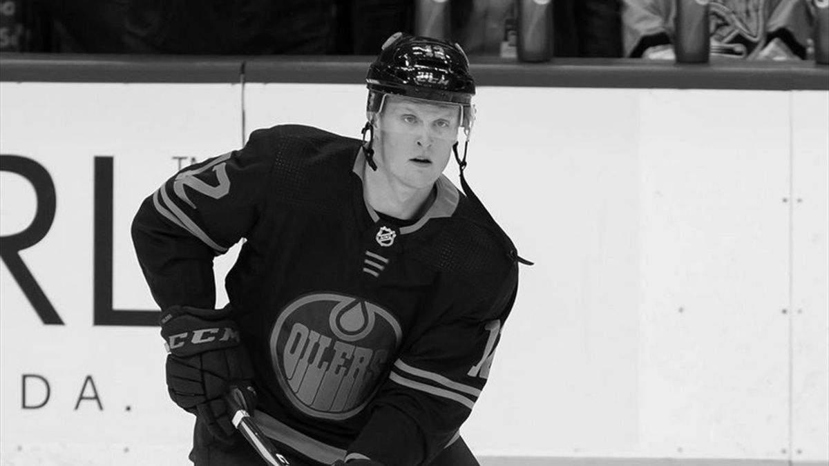 Colby Cave von Leon Draisaitls Edmonton Oilers nach Hirnblutung ...