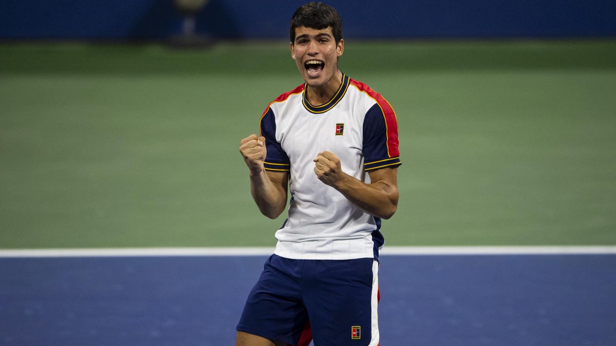  ReveniriDeLegend Carlos Alcaraz E n Sferturi La US Open 2021