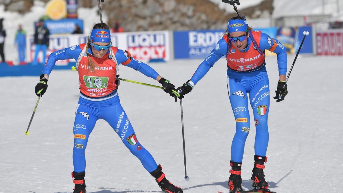 Staffetta donne bella a metà: Vittozzi e Wierer due fulmini, poi le ...