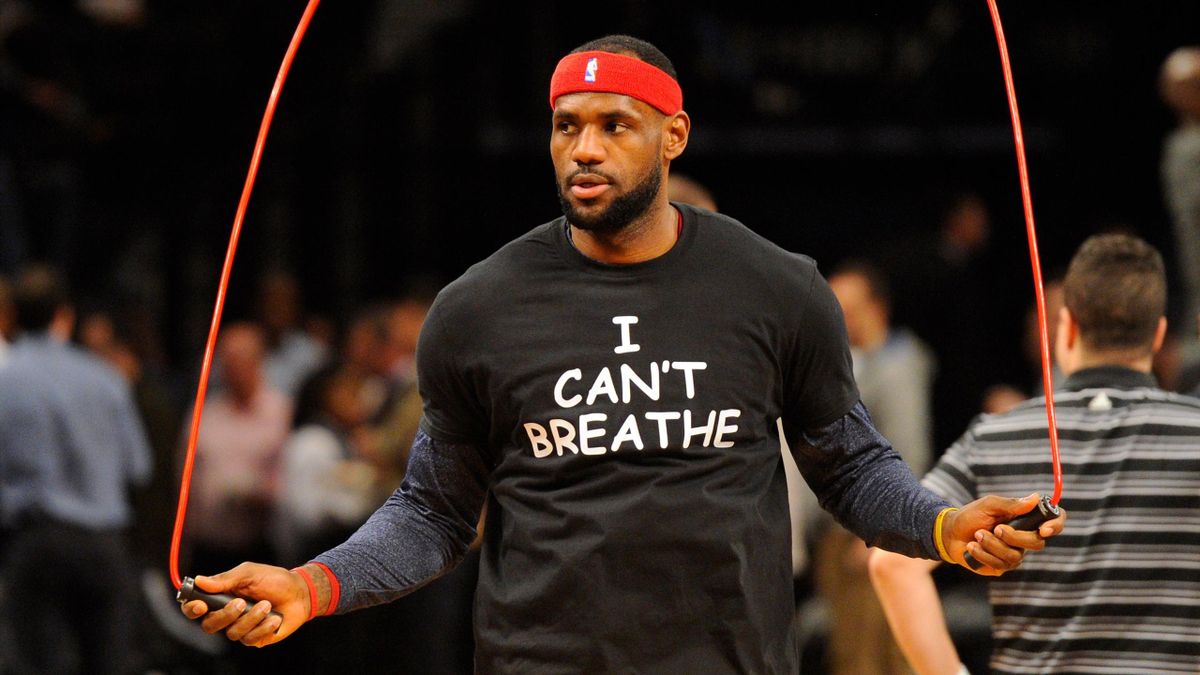 Lebron James No Shirt