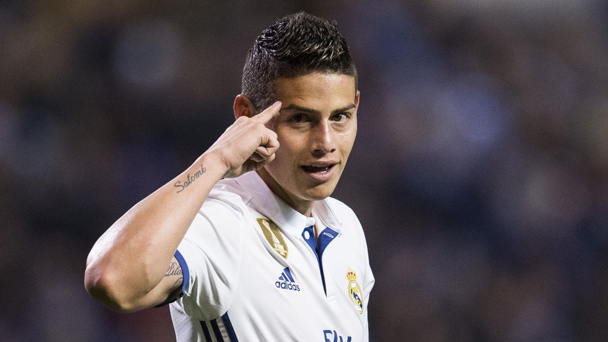 Real Madrid : James Rodriguez, le chant du départ - Eurosport